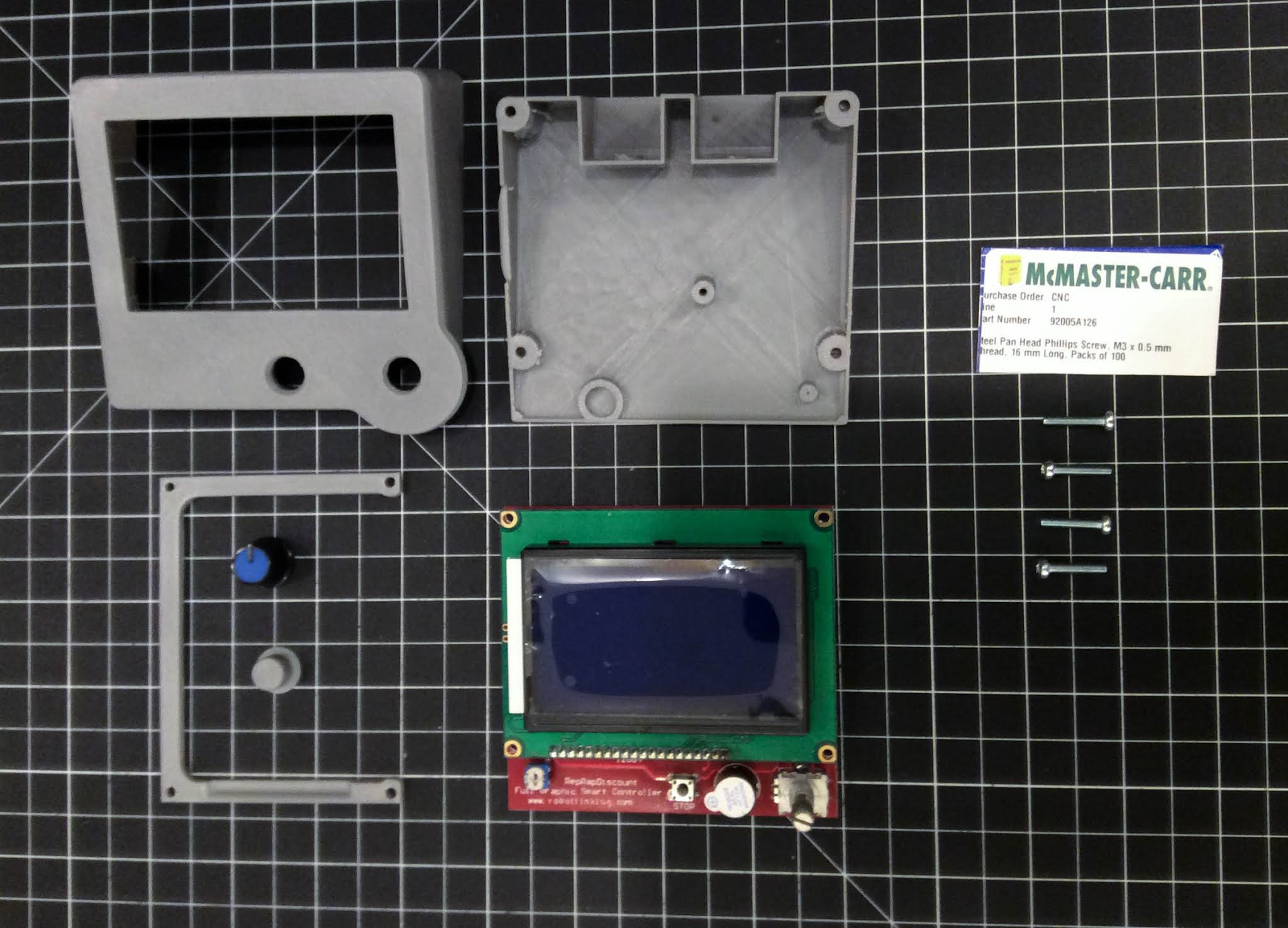 Spare Time Notebook: Root 3 CNC (Retro) - Installing the Marlin LCD Display