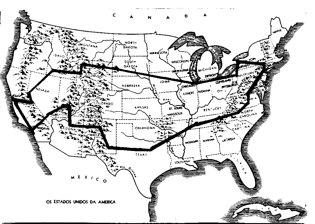 Roteiro de uma viagem ao redor dos Estados Unidos em 35 dias - Felipe ...