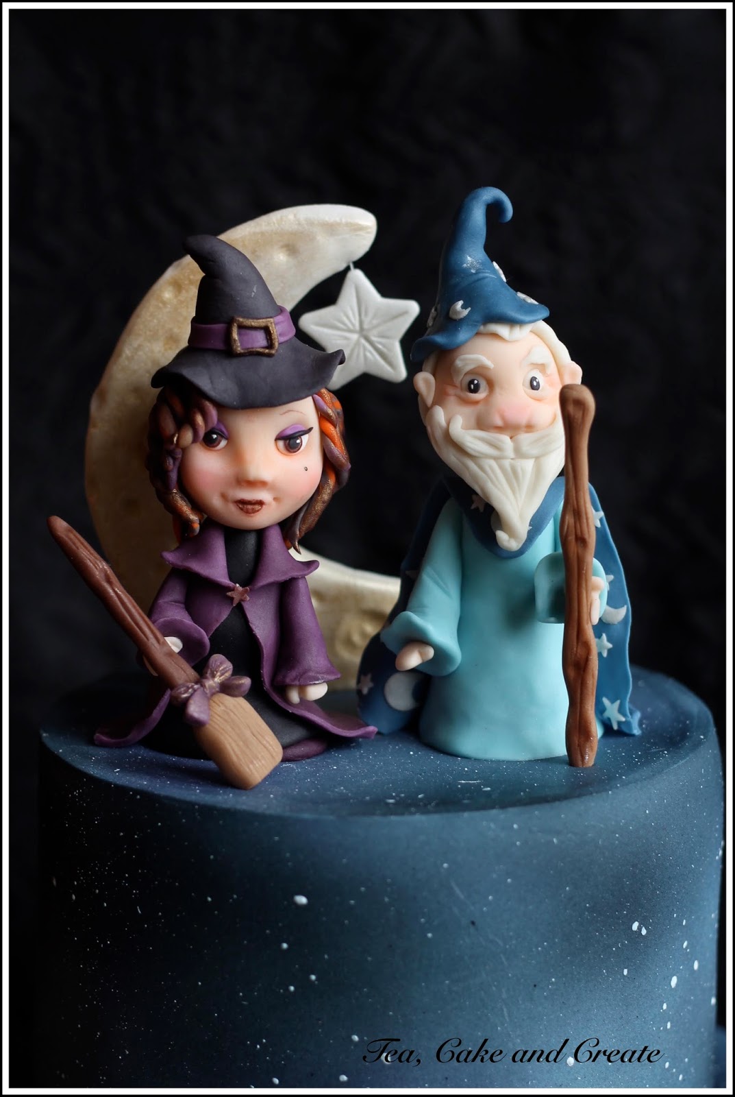 Kitchen Mome: Witch and Wizard Cake