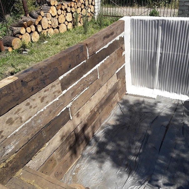 DIY wood swimming pool - Creative DIY