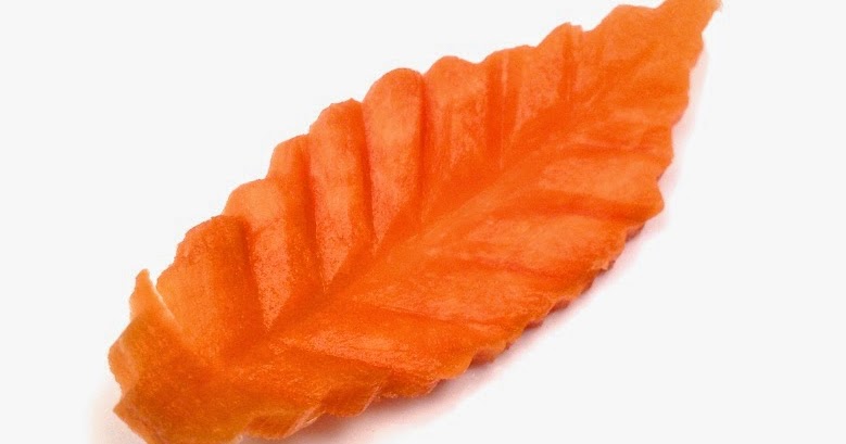 1 sculpture de fruit et légume: Comment Faire une Feuille en Carotte ...
