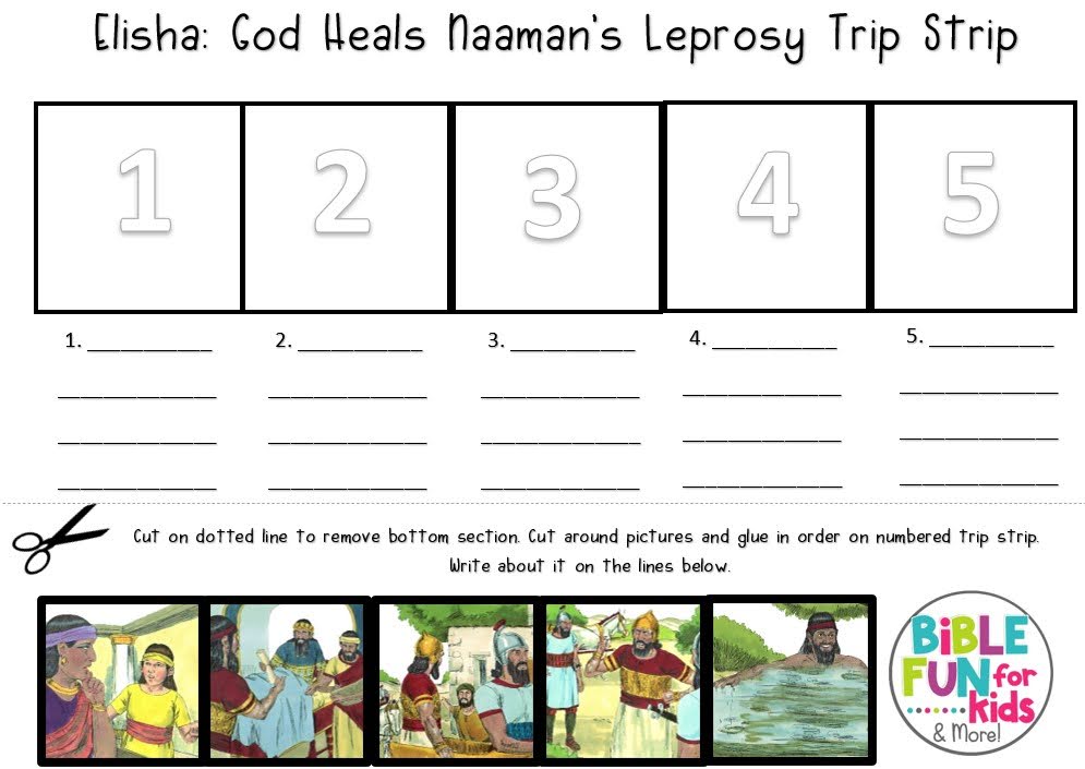 Naaman Visited God's Prophet Elisha | Bible Fun For Kids