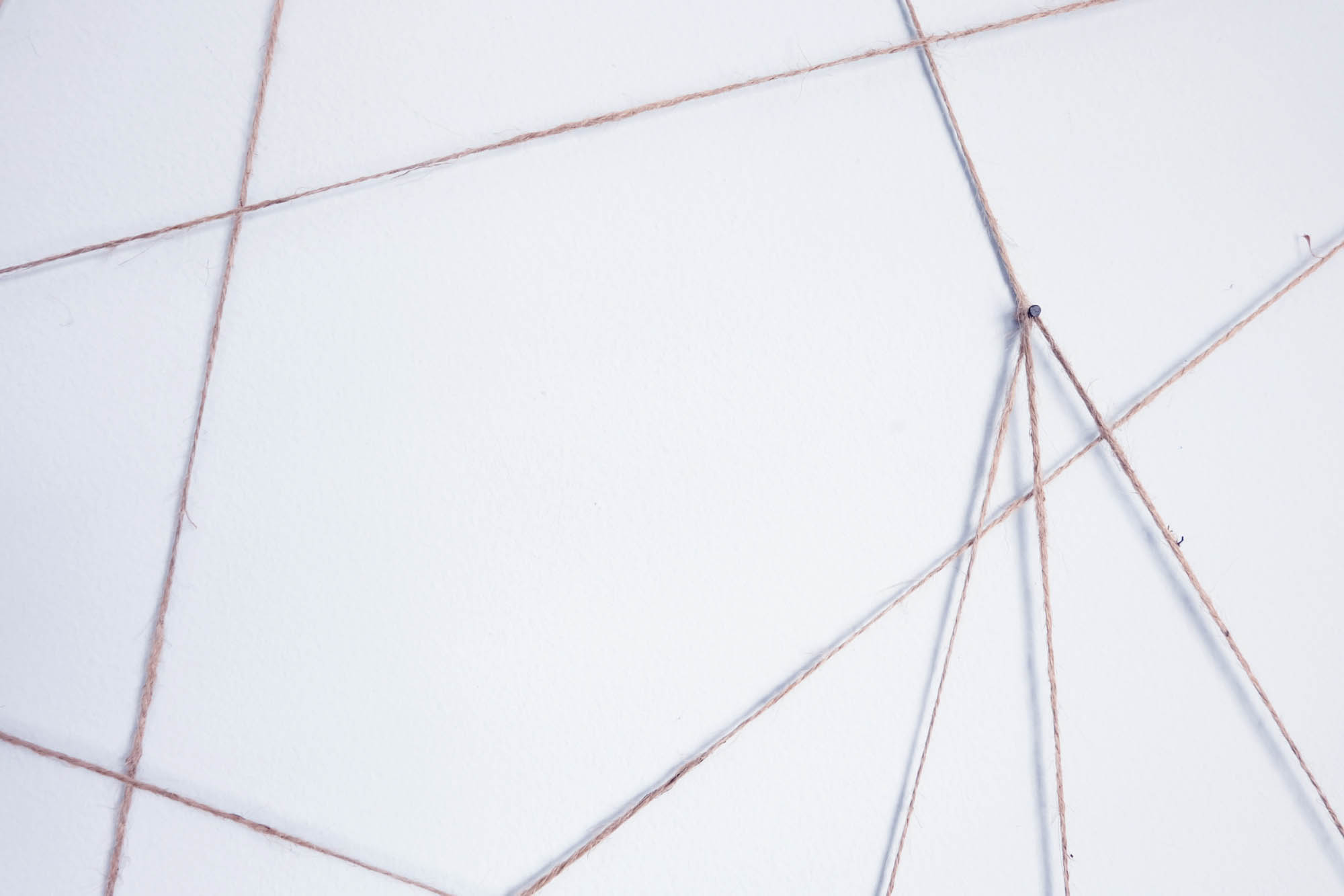 Cheap and Easy DIY How to: Oversized Wall Sized String Art. - Flipping ...