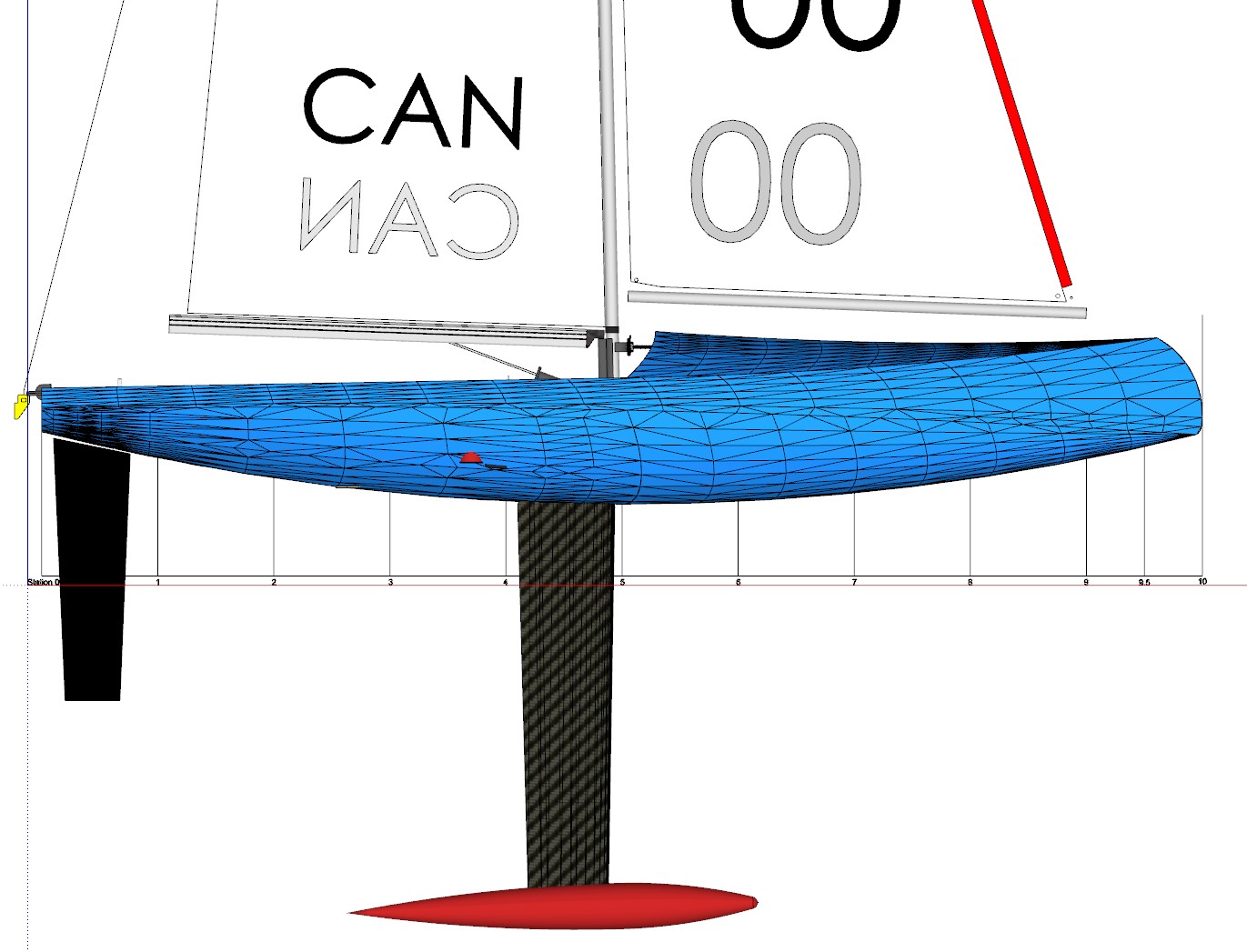 IOM Hull Design - Wave Piercing Bow