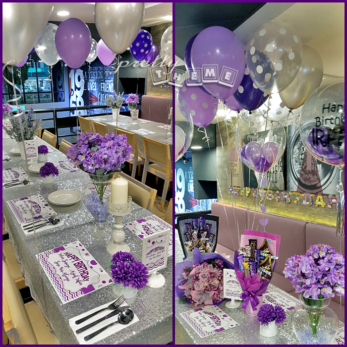 Pretty Theme Event Planner: Adult Birthday Bash
