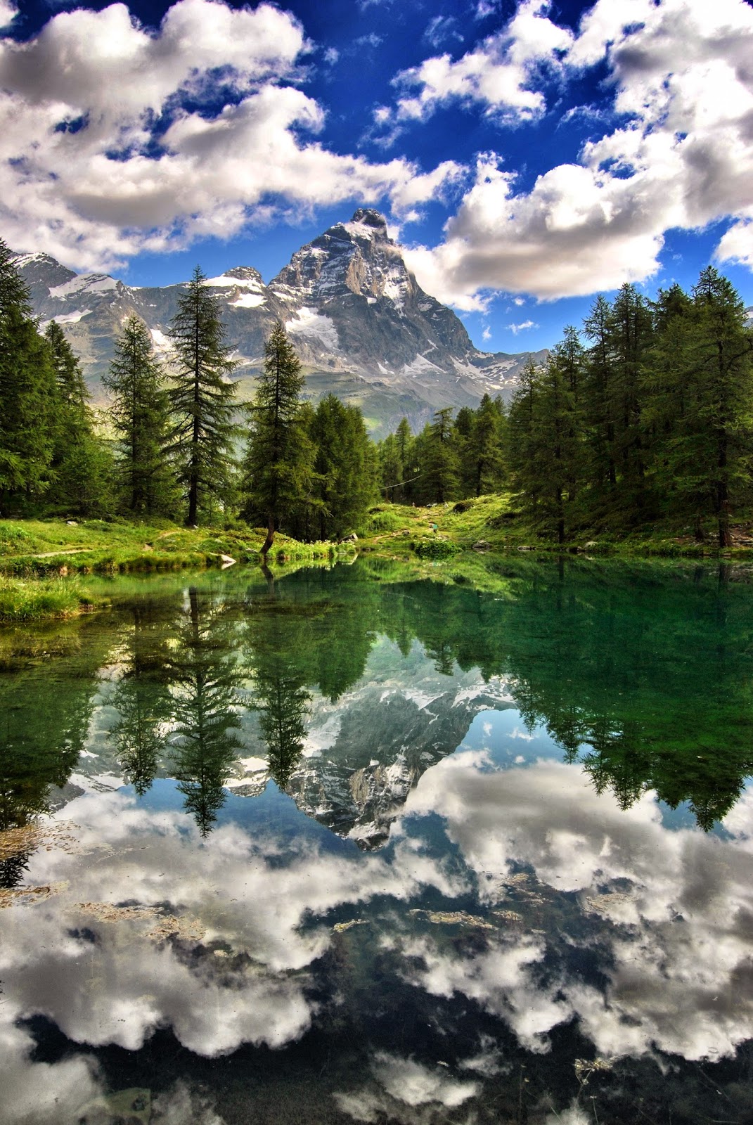 Il lago nel quale si specchia il Cervino | Viaggiatori Ignoranti