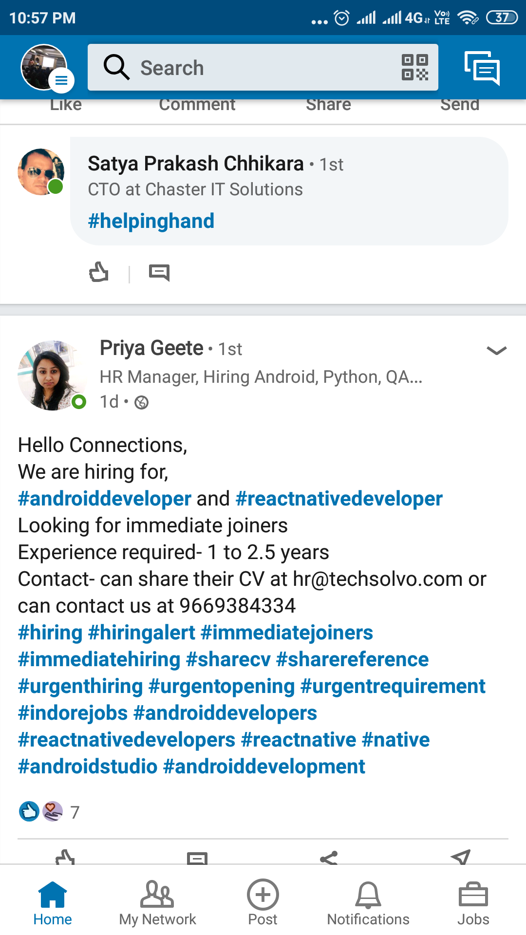 Recent Job vacancy for Java Developer,Python Developer,PHP Developer,QA ...