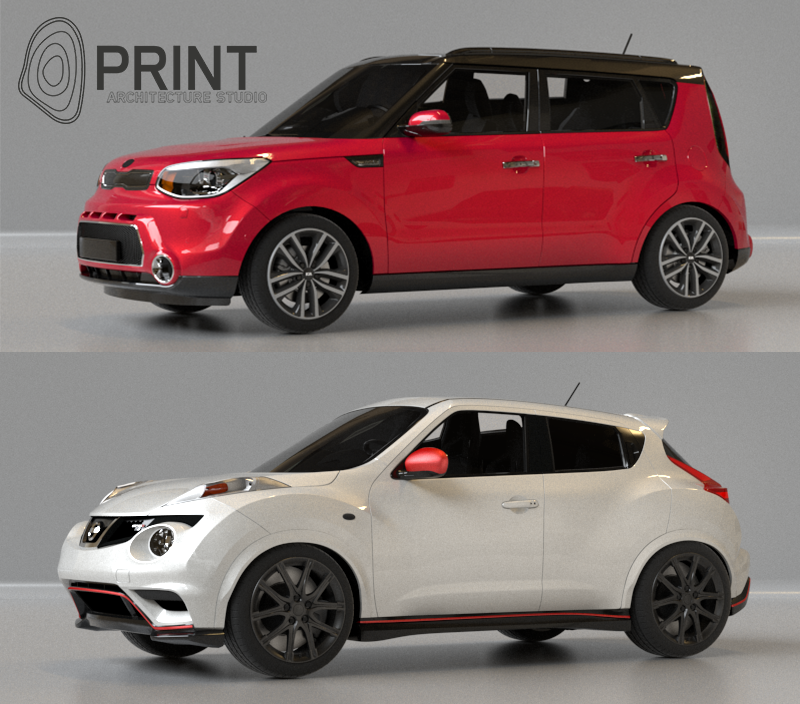 7. Cars Free Sketchup Model