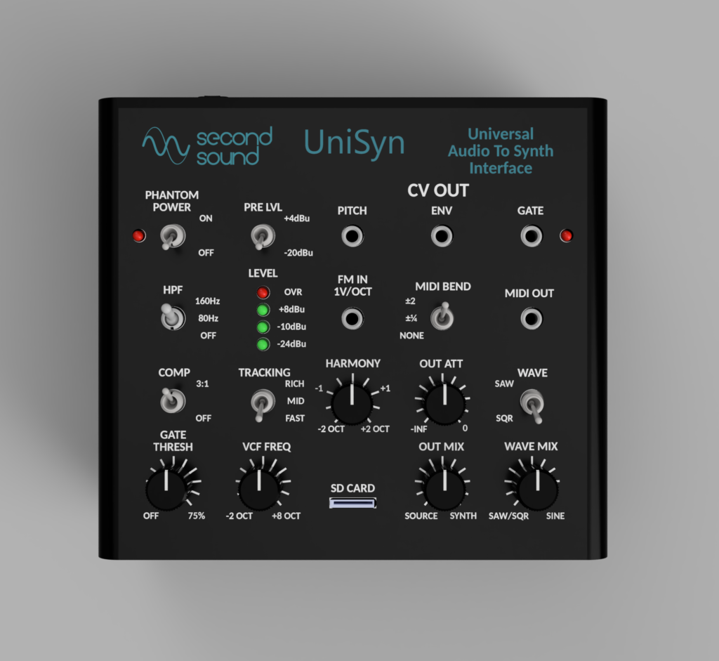 MATRIXSYNTH: Second Sound UniSyn: The Ultimate Pitch Tracker