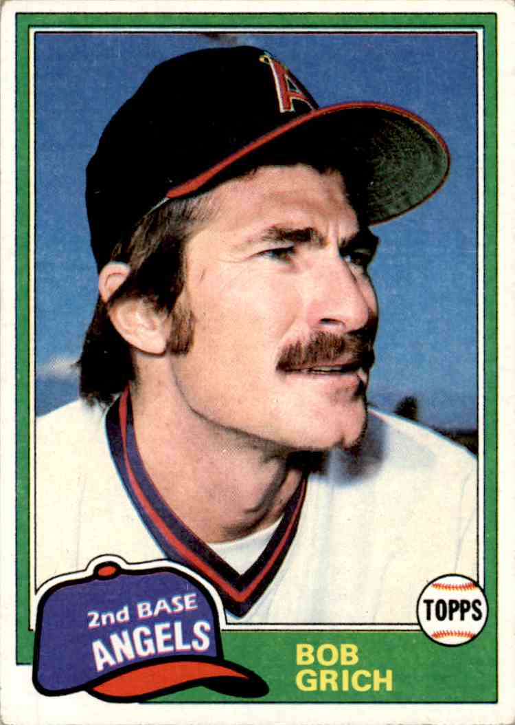 Baseball Cards Come to Life!: 1981 Topps Bob Grich