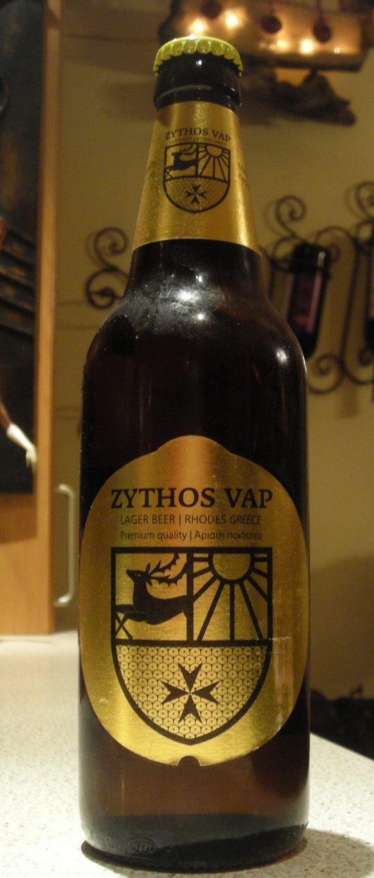 ZYTHOS VAP lager beer από τη Ρόδο ... και σε μπουκάλι !!! ~ μπυραματισμοί