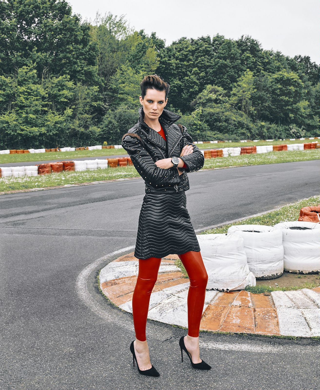 Iris Strubegger in Marie Claire US September 2016 by Arnaud Pyvka