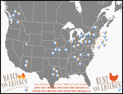 Rent The Chicken: Pricing & Locations