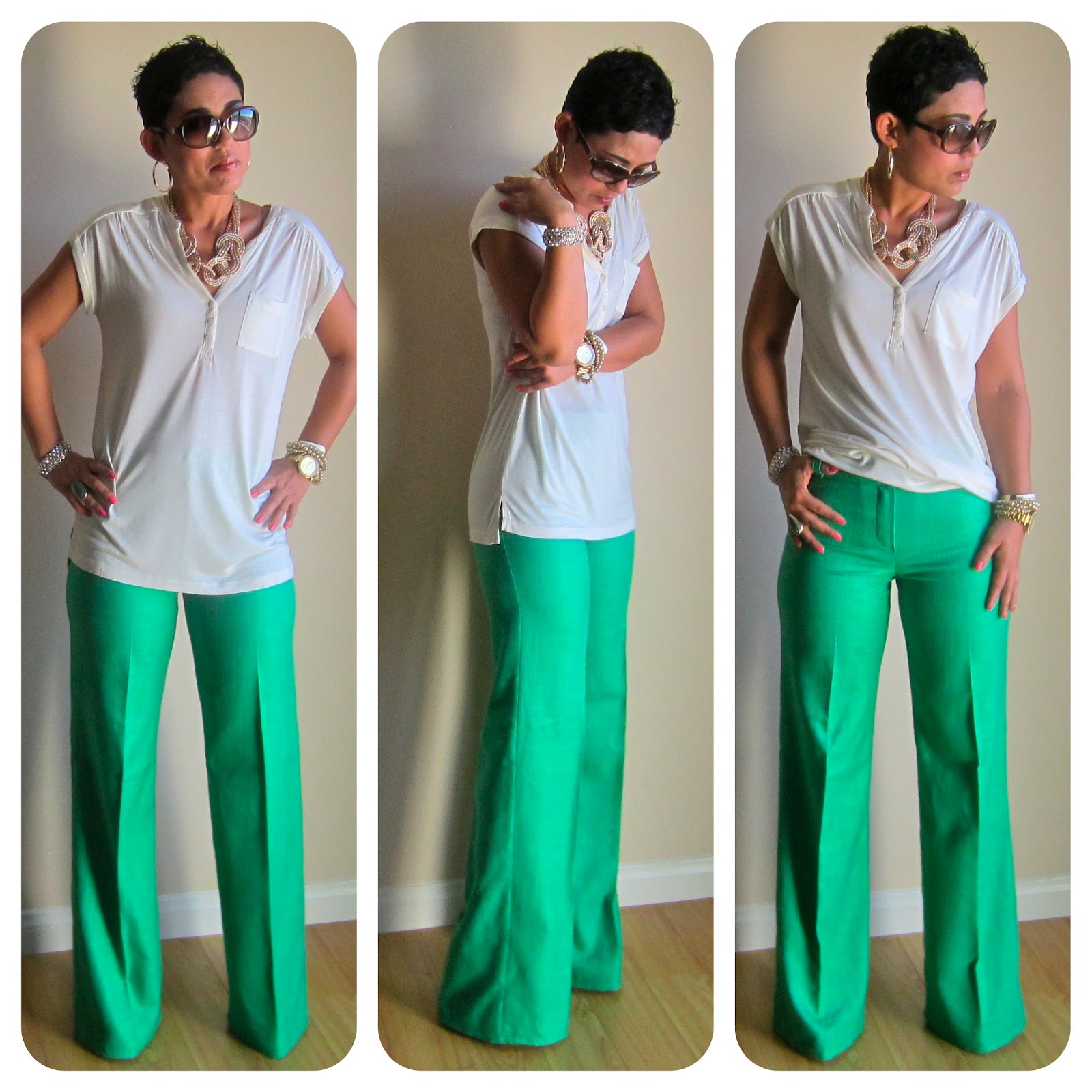 DIY Wrap + DIY Wide Leg Slacks (Pic Heavy) |Fashion, Lifestyle, and DIY