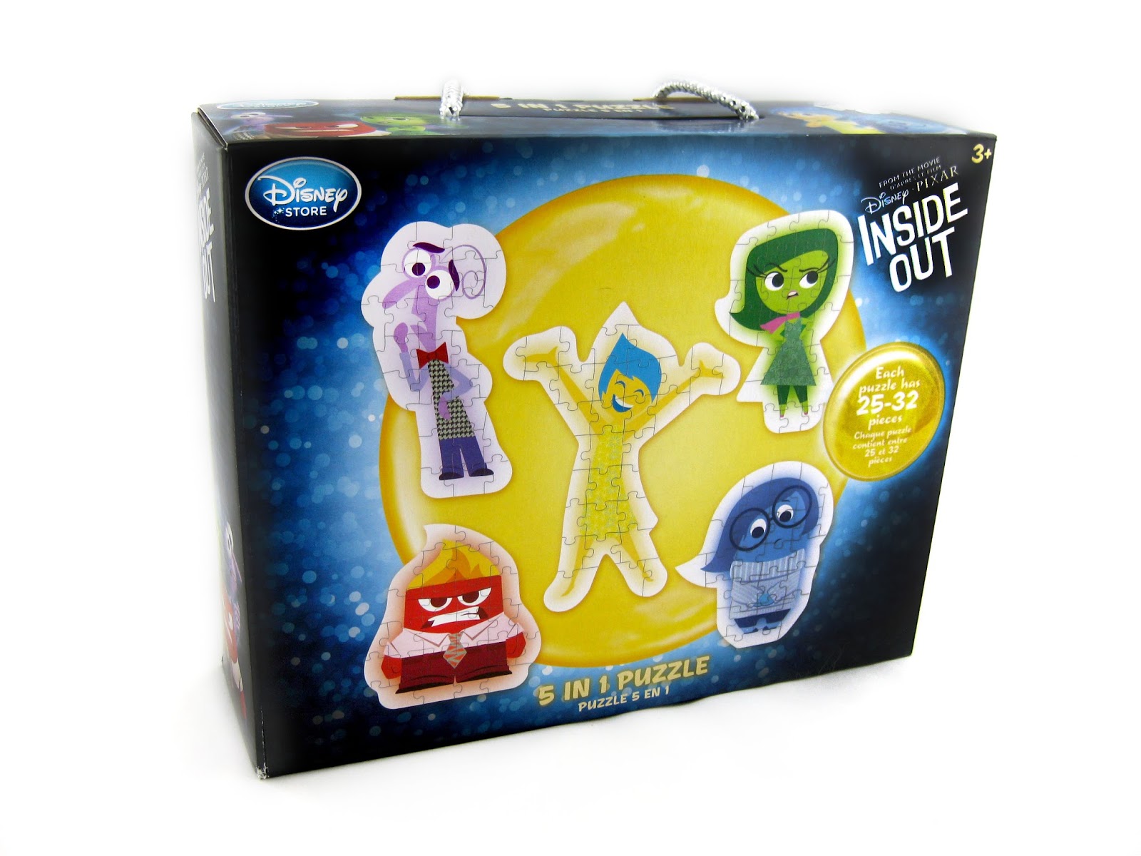 Dan the Pixar Fan: Inside Out: Disney Store "5 in 1" Puzzle