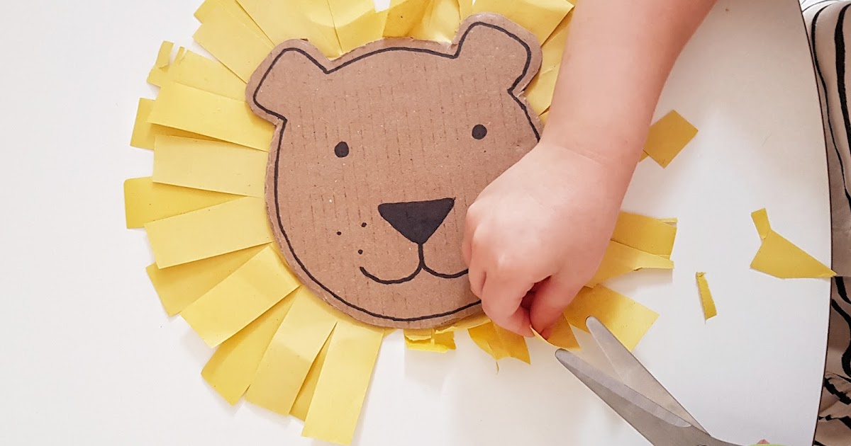 DIY Lion Activity Two Ways — Whirlybobble : Parenting & Lifestyle Blog