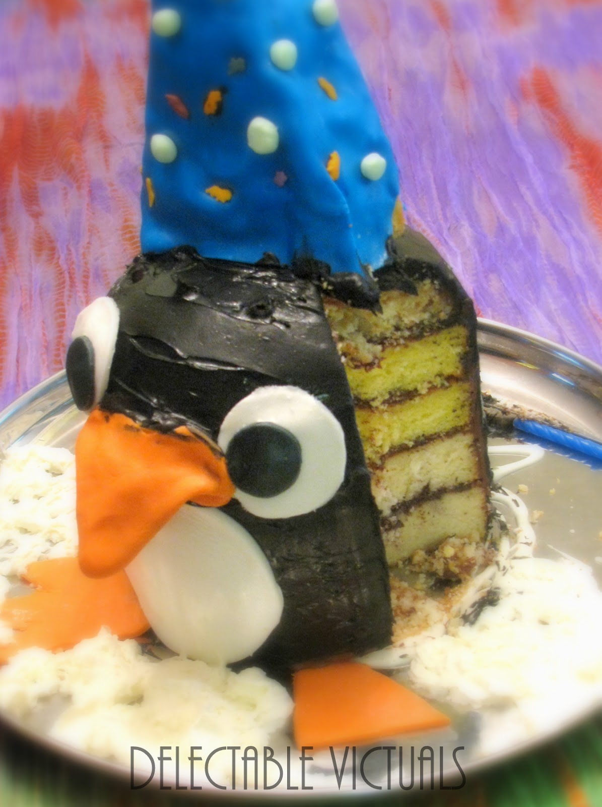 Delectable Victuals: Penguin Cake