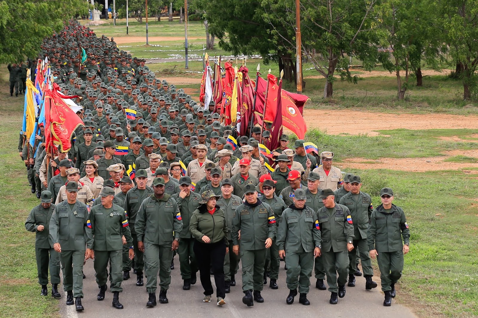 Alto Mando Militar venezolano visitó el estado Lara