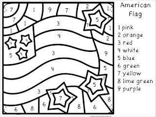 VETERANS DAY NUMBER COLOR CODING ~ Book Units by Lynn