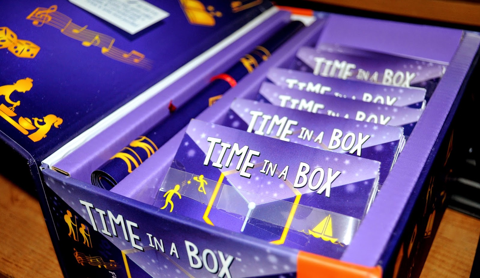 Time in a Box Game by #FoxMindGames ~ The Dias Family Adventures
