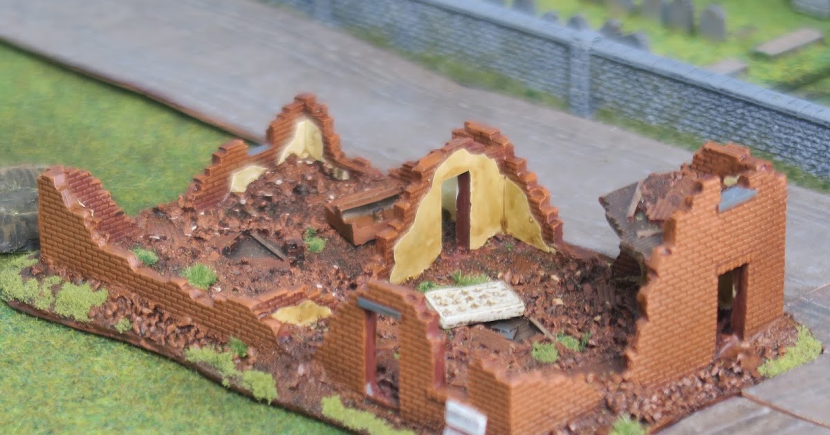 BigLee's 'Miniature Adventures': Bombed out Buildings for WWII