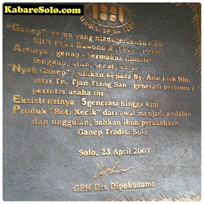 Mengenal Ganep Toko Roti Legendaris Solo: Roti Kecik Lebih Pendek, Ini ...