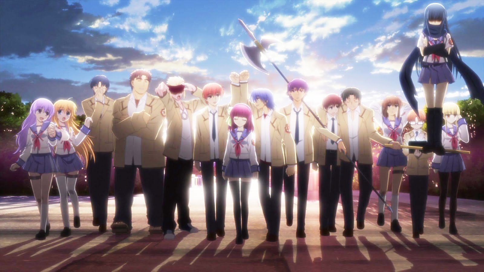 蝶の雪喵動漫領域: Angel Beats（全14話+OVA）