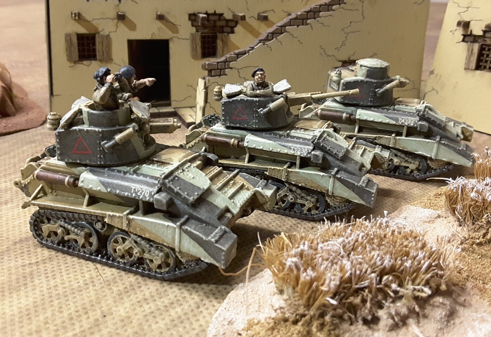 Yarkshire Gamer: 28mm Mk VI Light Tanks for the Desert