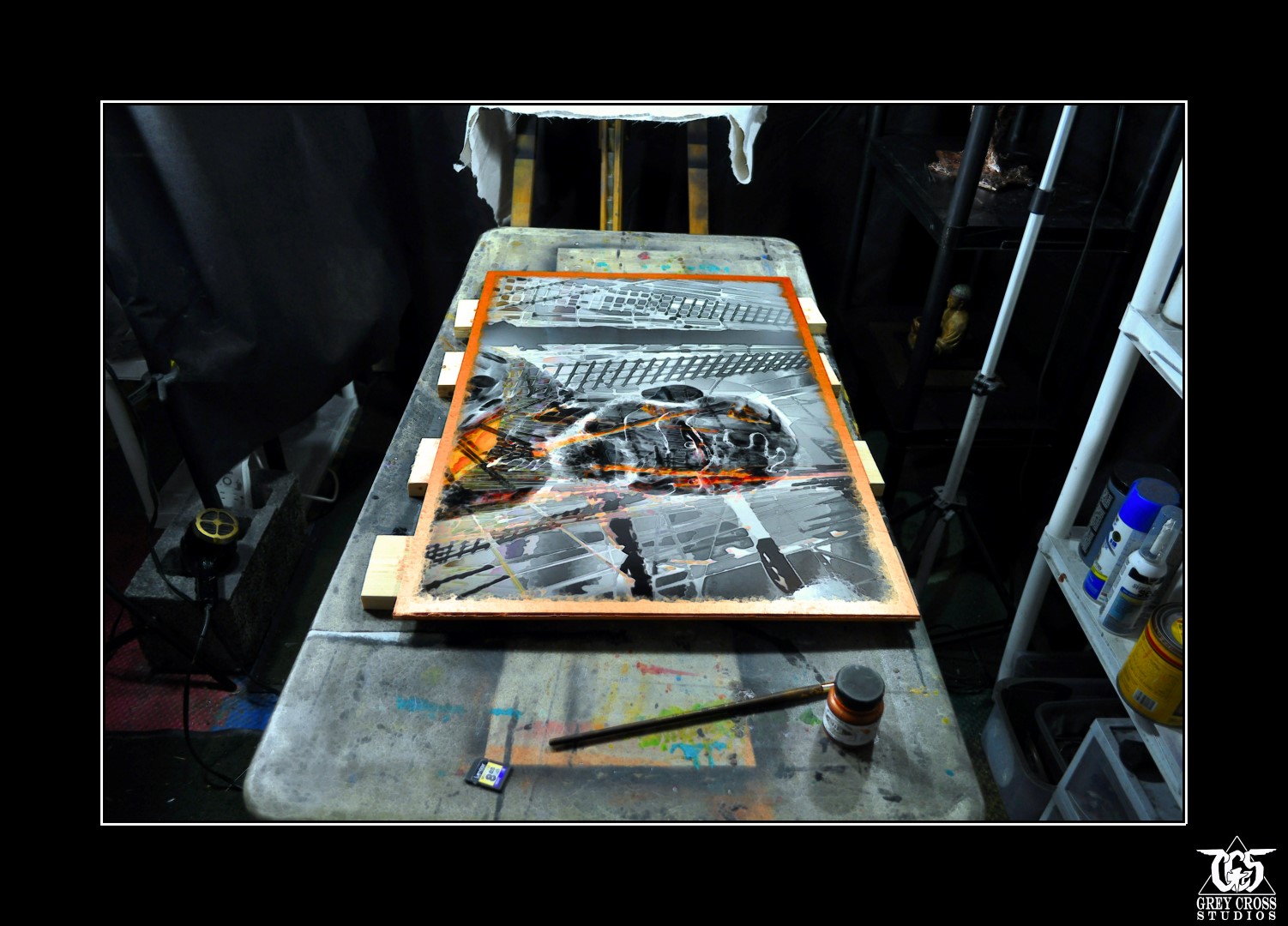 Immortal Artist: Experimenting With Art Techniques - Overpainting ...