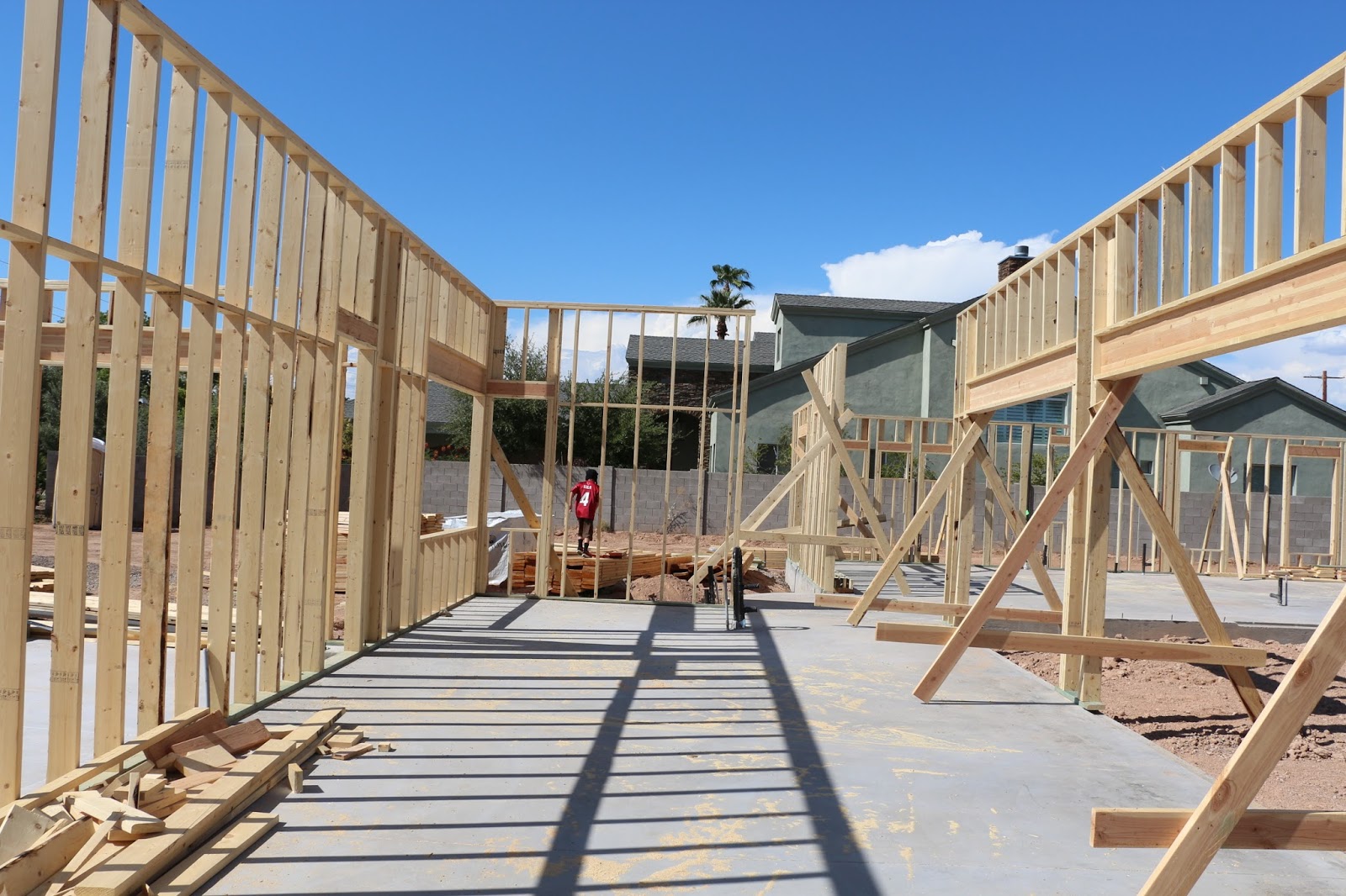 Dusty Coyote: Framing Monday-Friday