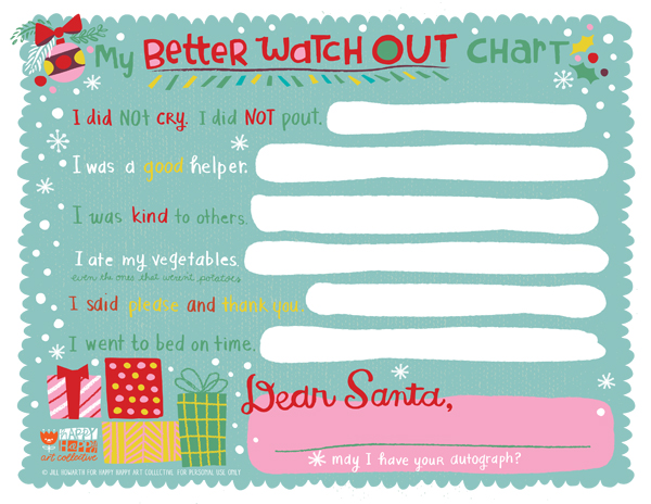 shamelessly cute: the power of santa... freebie download!