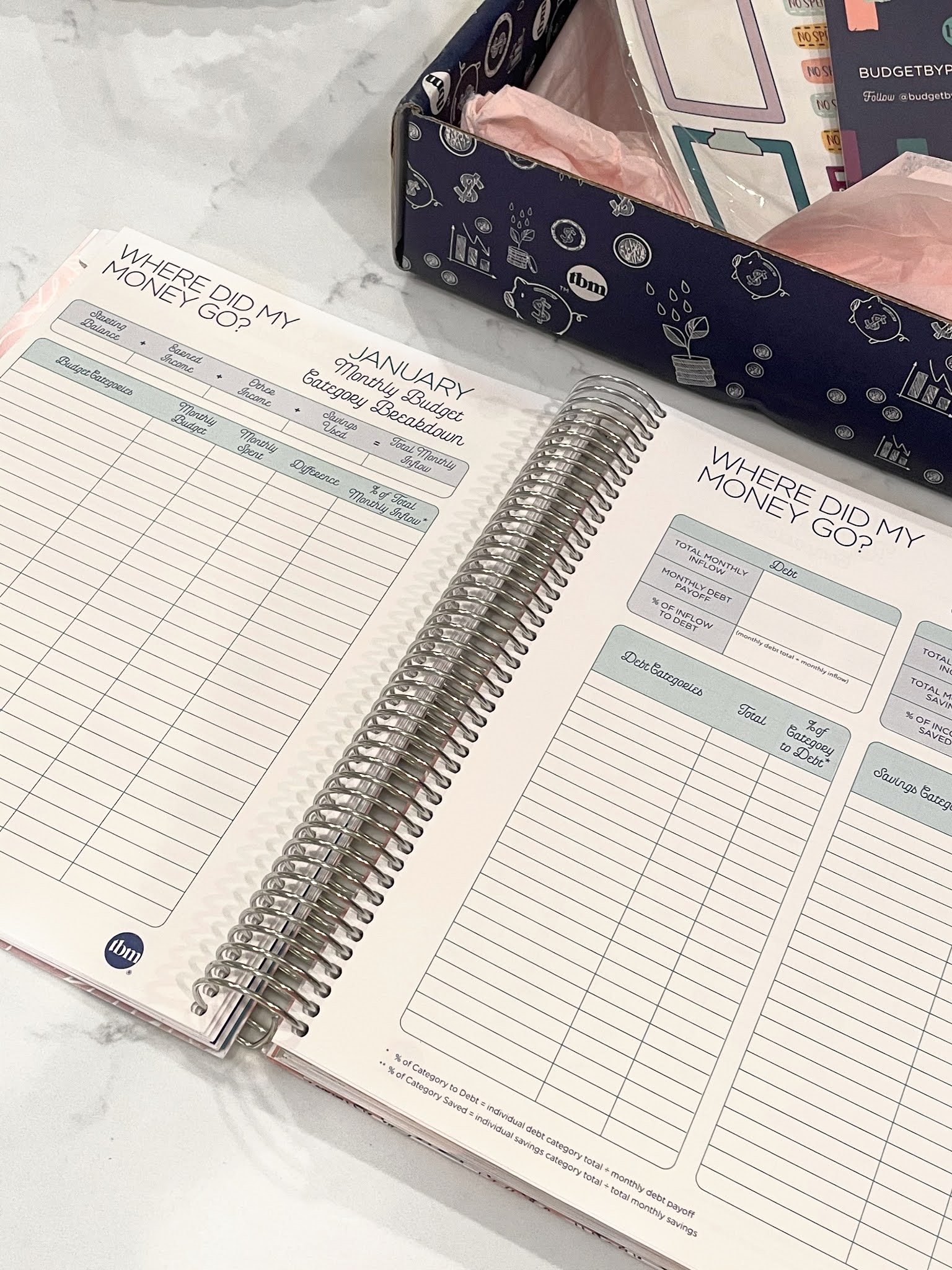 TheKristenDiary: UNBOXING THE 2021 BUDGET BY PAYCHECK WORKBOOK