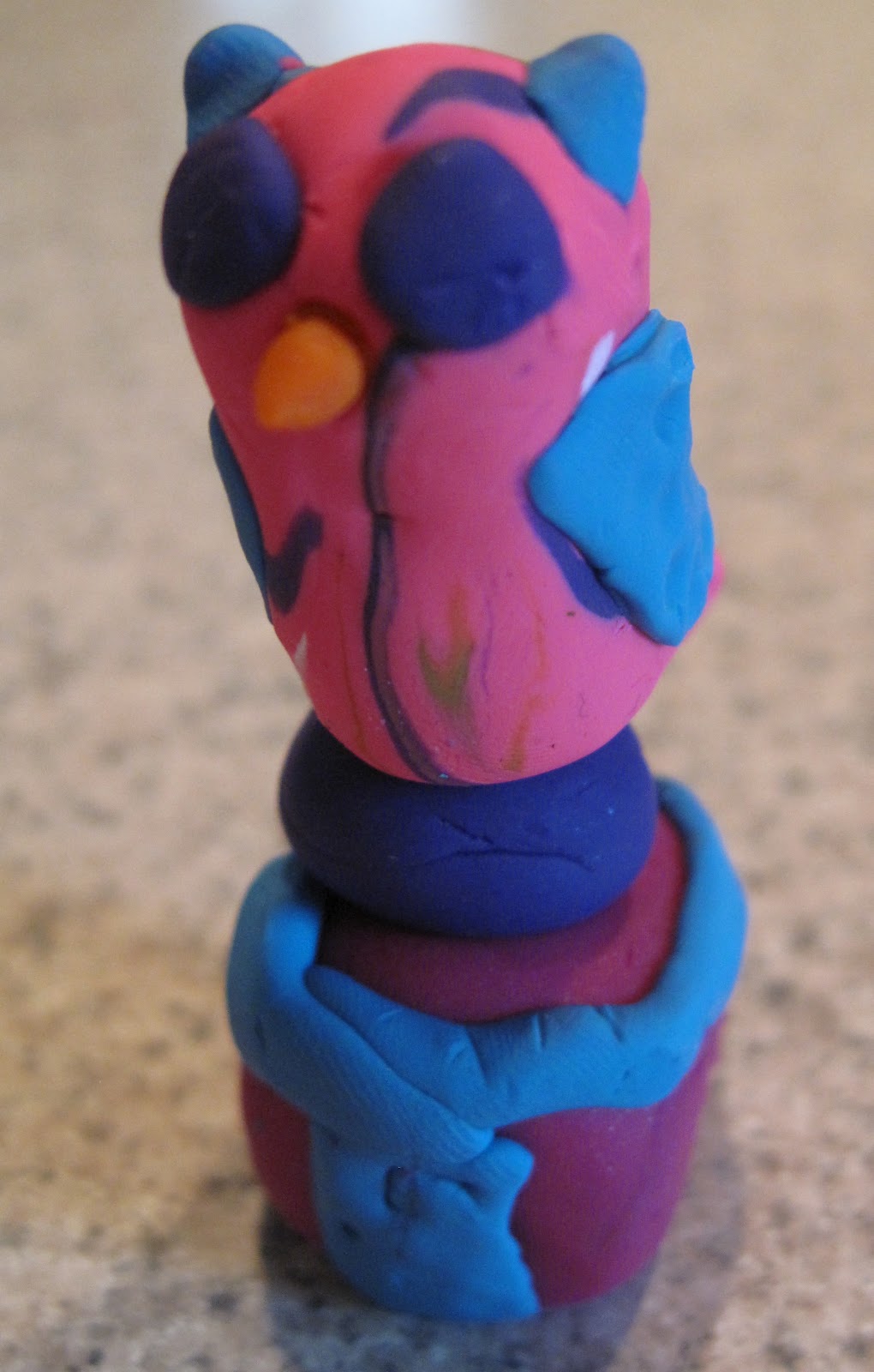 Angela Anderson Art Blog: Polymer Clay Birds & Houses - After School Art