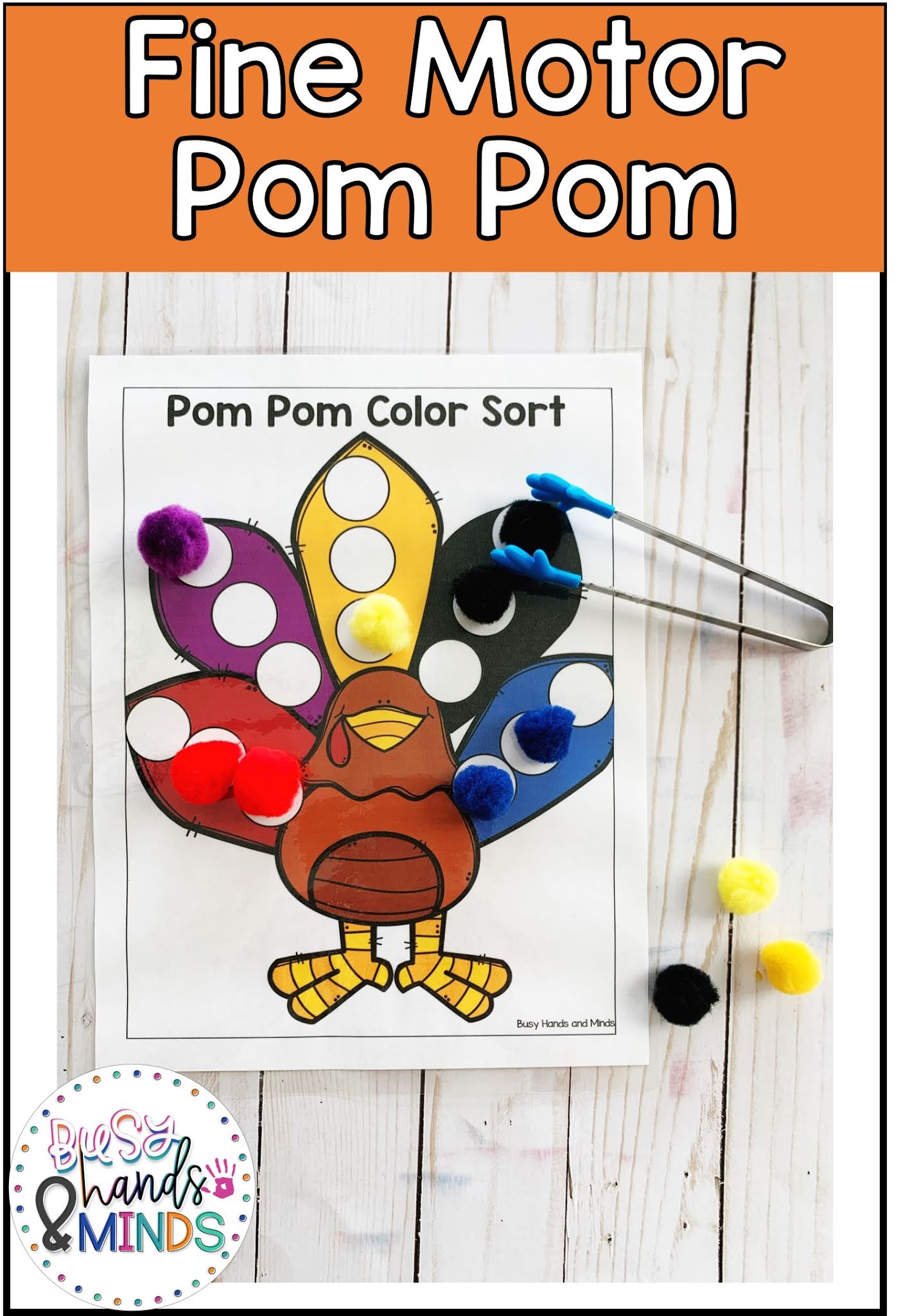 Thanksgiving Preschool Theme | Busy Hands and Minds