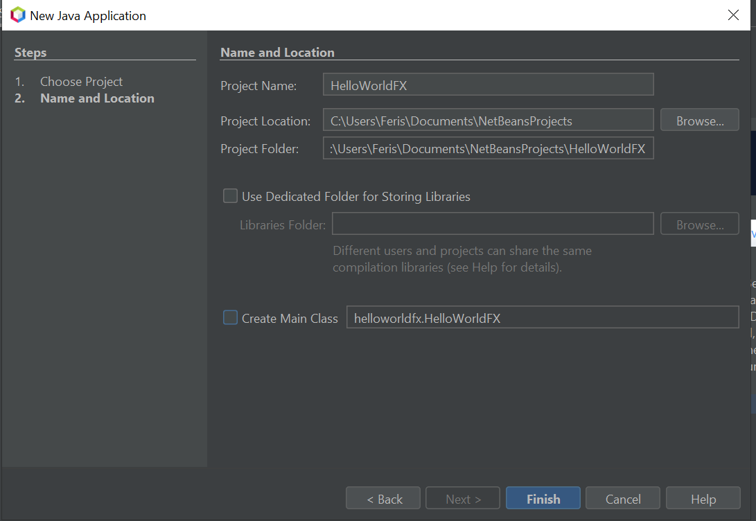 Creating JavaFX Applications with Apache Netbeans Creating JavaFX Applications with Apache Netbeans