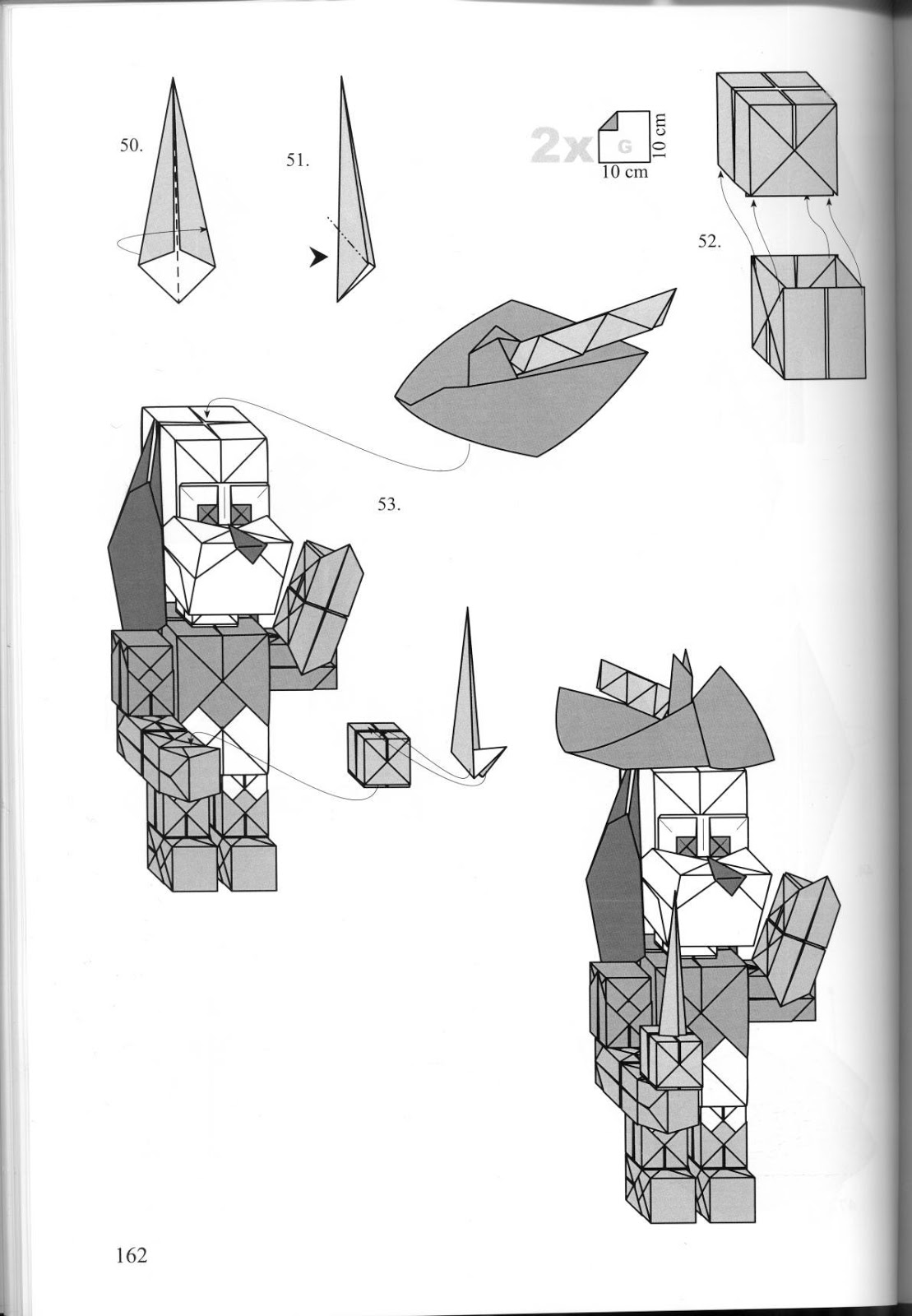 Origami Cartoon 4 Original - Ruby Book Origami
