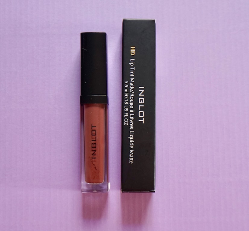Inglot HD Lip Tint Matte 37 Review + Swatch + Price