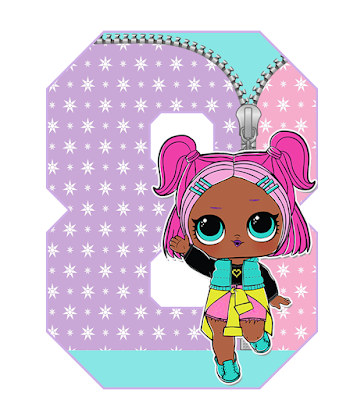 Kits imprimibles gratis : Números LOL