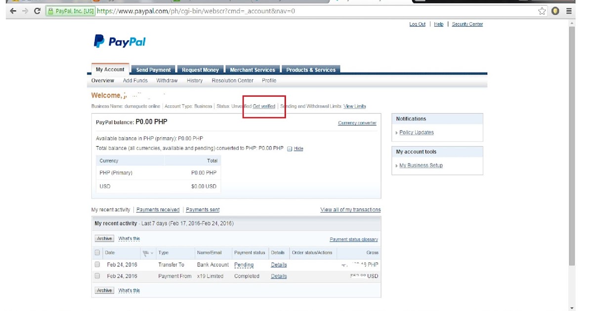 Total Review All: How to verify your PayPal account