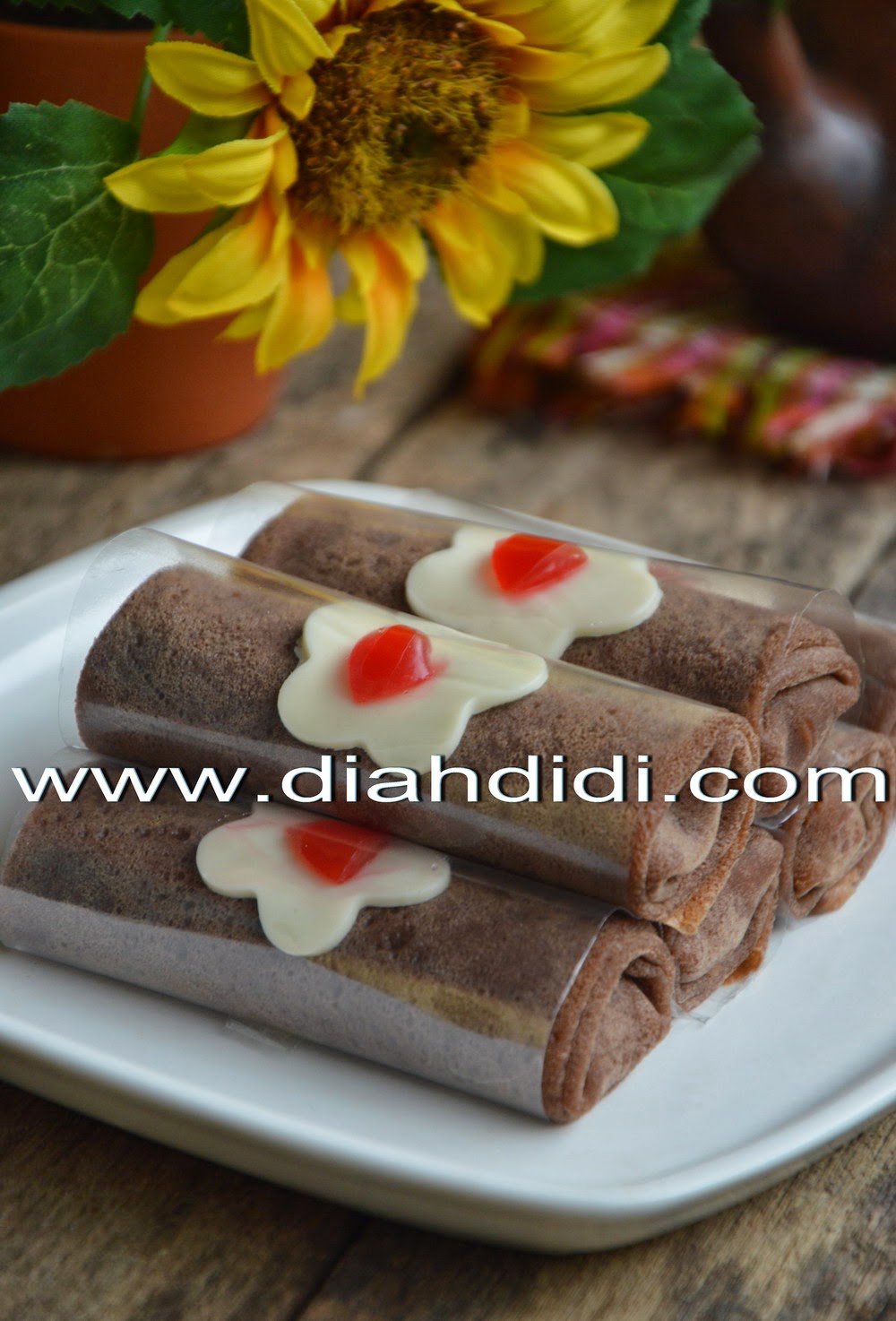 Diah Didi's Kitchen: Tips Menghias Dadar Gulung