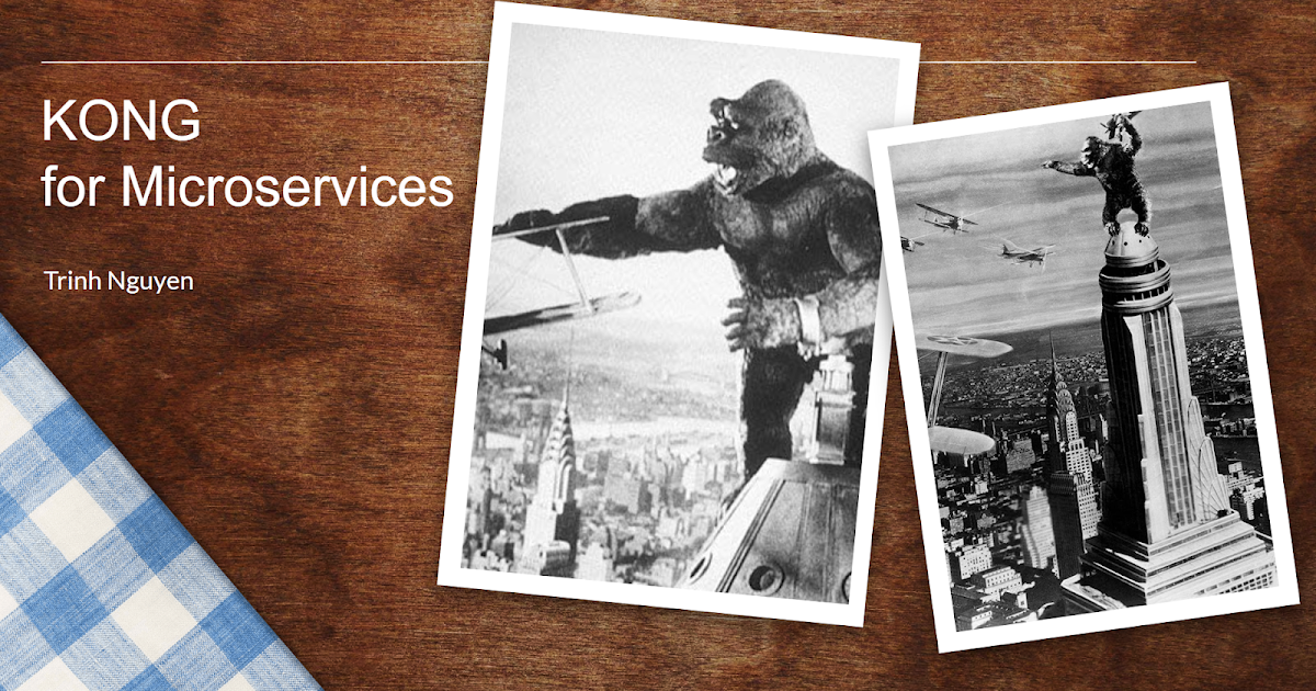 Kong for your microservices