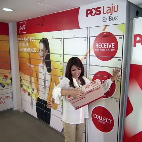 Pos Laju Ezibox & Prepaid Dropbox - Malaysia Coin