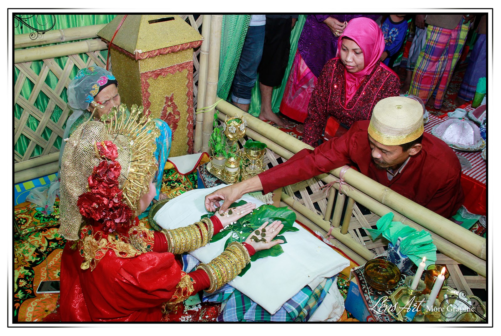 linguistics ilmu bahasa: pernikahan adat bugis (my husband and I)