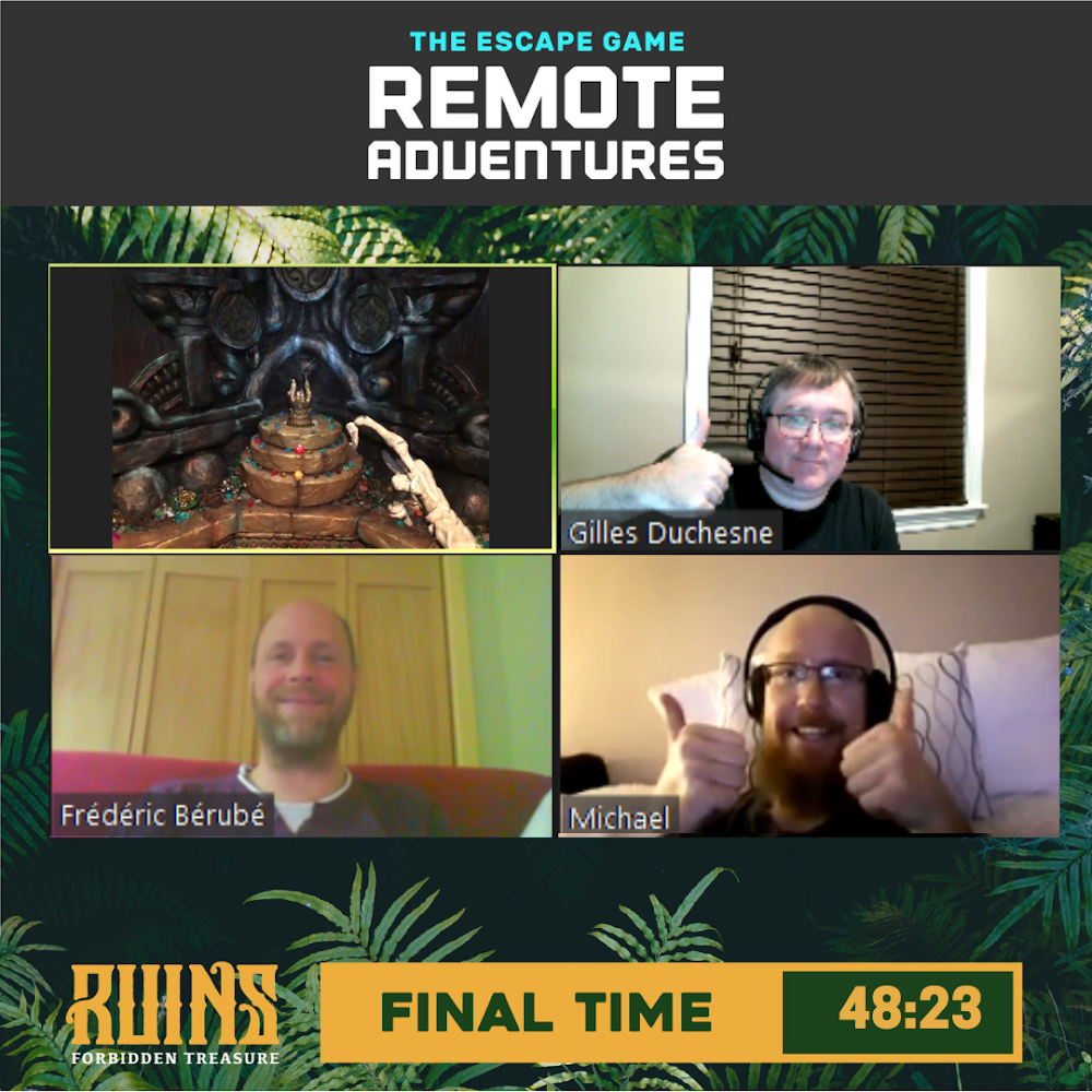 The ESC Key: Ruins: Forbidden Treasure - The Escape Game - Remote