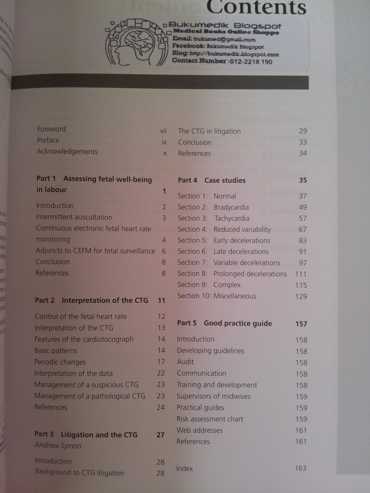 Bukumedik Blogspot (Medical Books Online Shoppe): CTG Made Easy, 4th ...