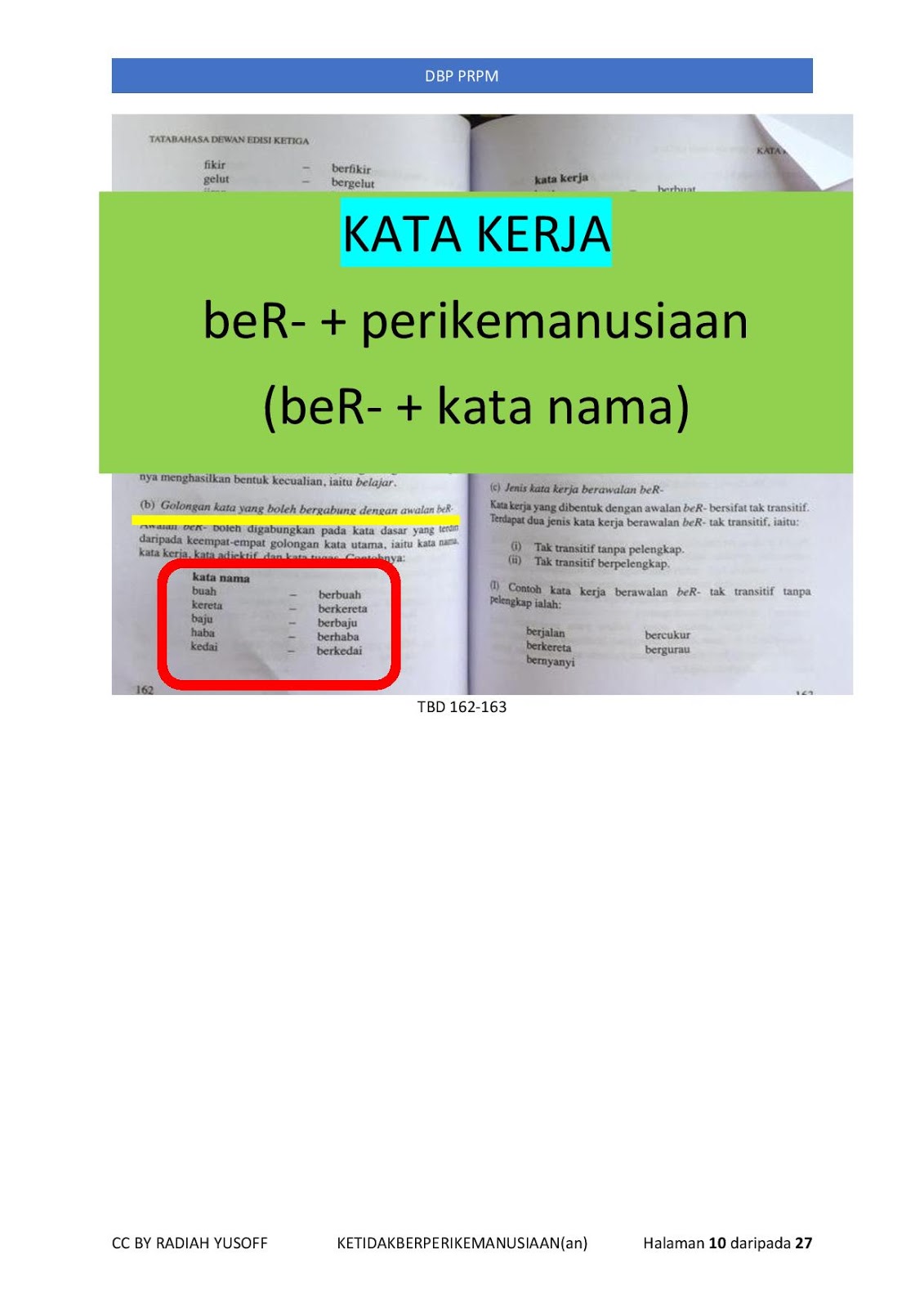 LINGUISTIK DAN BAHASA: KETIDAKBERPERKEMANUSIAAN(an) - DBP, PRPM