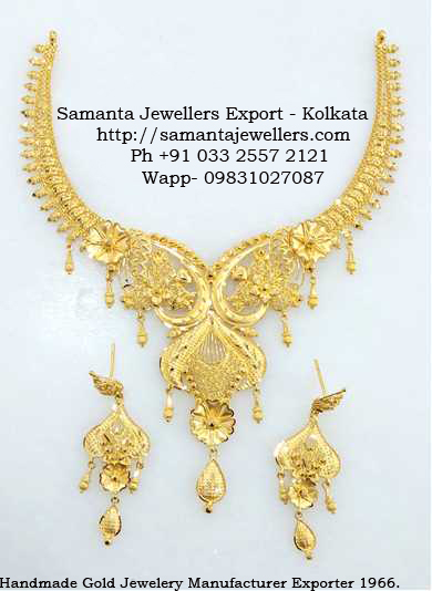 Light Weight Bengali Necklace Designs