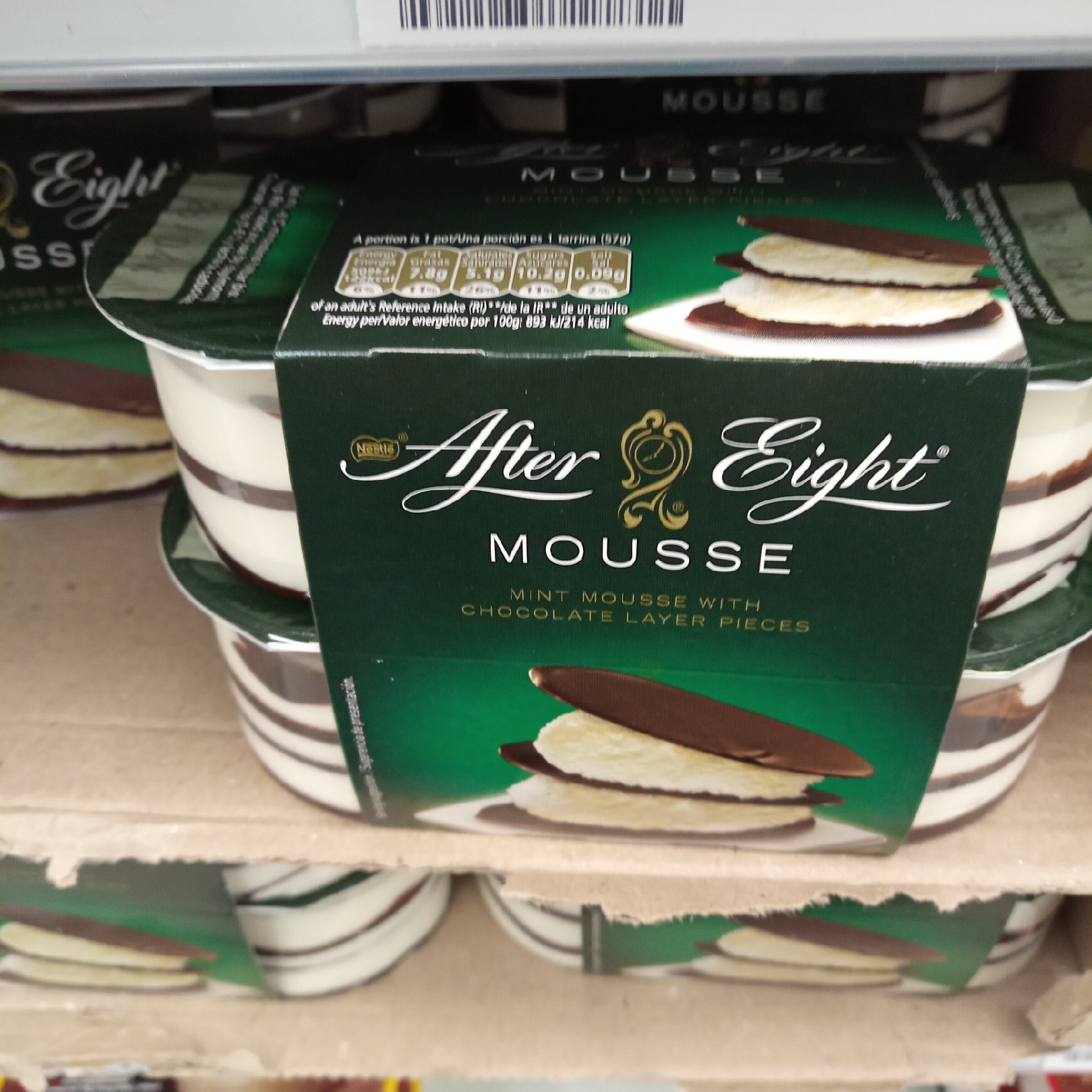 Supersupergirl's Food Reviews: Nestle After Eight Mousse