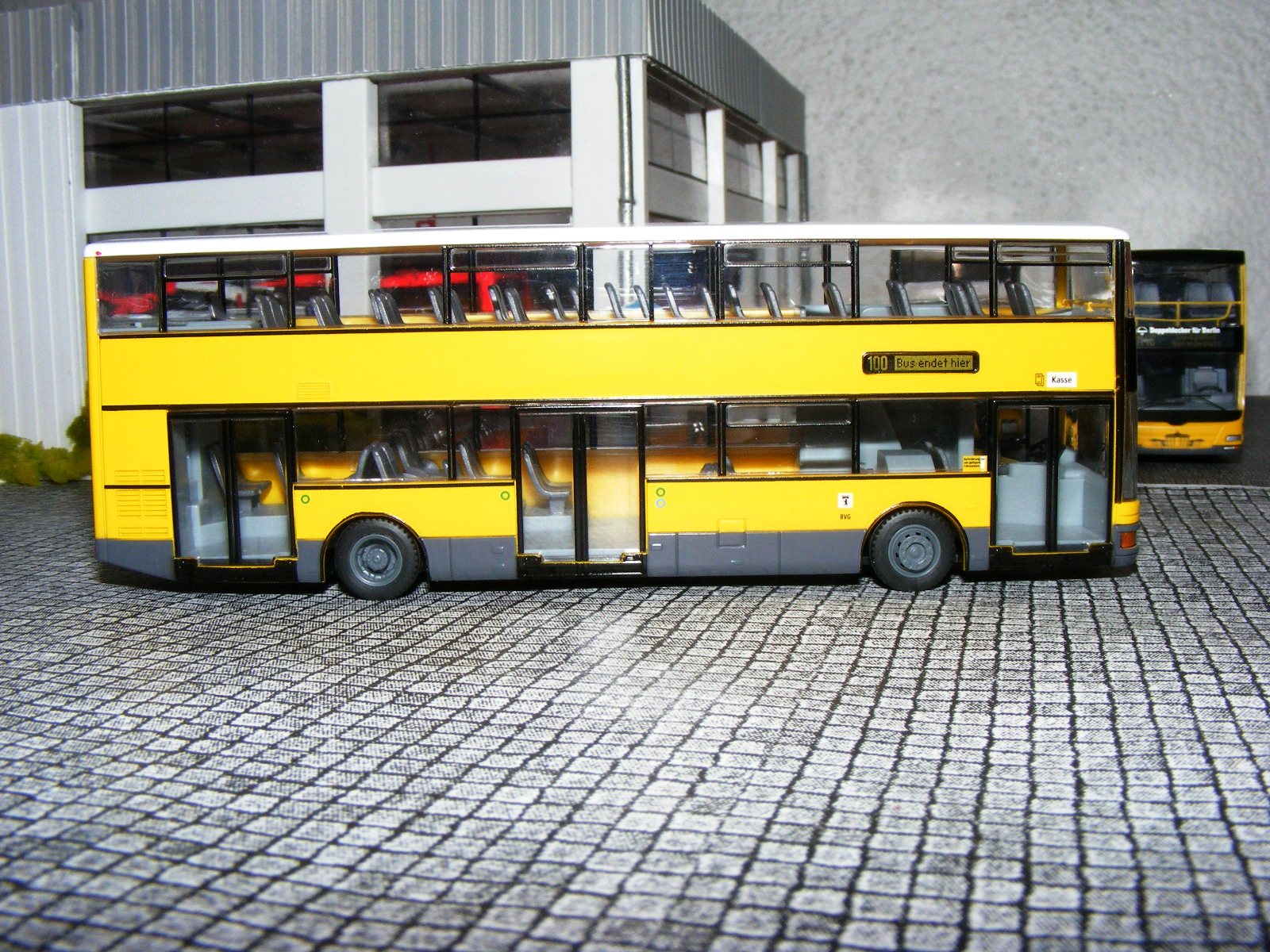 PORTUGAL BUSES DESIGN: BVG - MAN Doppeldecker Bus