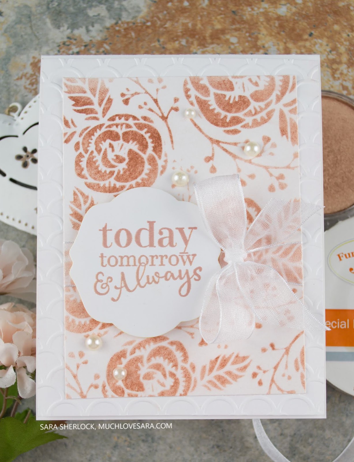 Much love, Sara | Cards & Paper projects made with love: Rose Gold Wedding